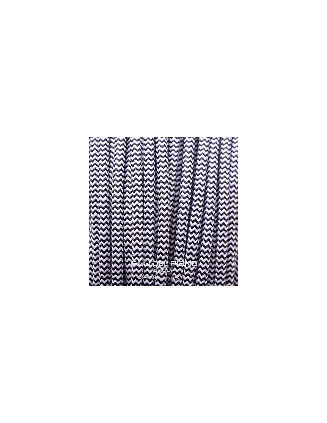 Electrical cord fabric vintage colored